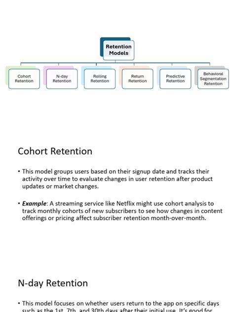 retention models download free pdf market segmentation mobile app