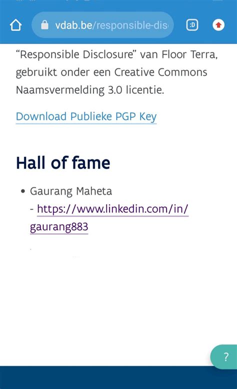 Gaurang M On Linkedin Halloffame Cybersecurity Bugbounty