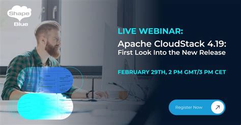 shapeblue on linkedin live webinar apache cloudstack 4 19 february