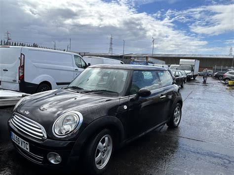 Redcorn Salvage Auctions 2009 Mini One Black