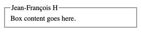 Html Is There A Box With Title In Material Ui Stack Overflow