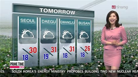 2015 06 08 월 아리랑tv 이지현 기상캐스터 Youtube