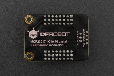 Dfr0626 I2c 16 Digital Io Expansion Module Mcp23017 33v 5v 128 Ios