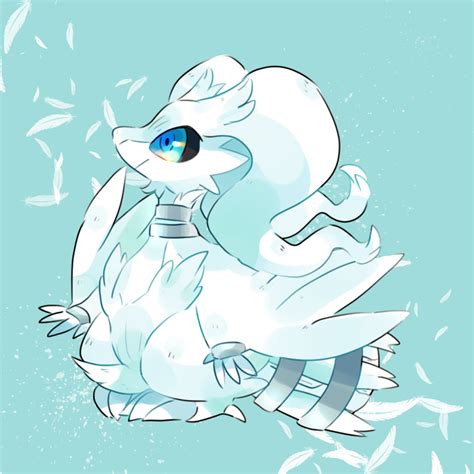 Zoroa553 Reshiram Nintendo Pokemon Black Sclera Blue Eyes Chibi Claws Colored Sclera