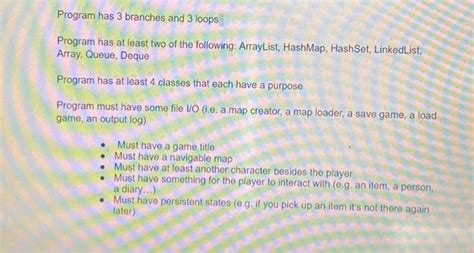 Solved Create A RPG Text Based Game In Java Look Up Zork Chegg