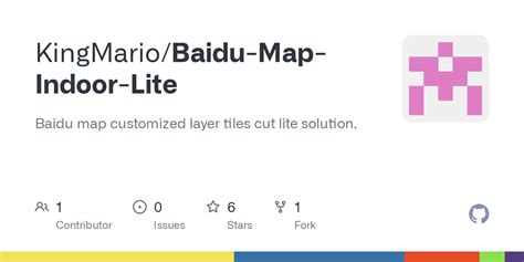 GitHub KingMario Baidu Map Indoor Lite Baidu Map Customized Layer