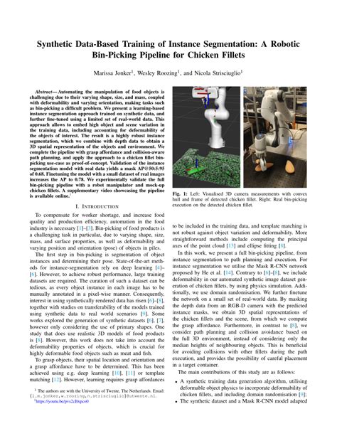 pdf synthetic data based training of instance segmentation a robotic