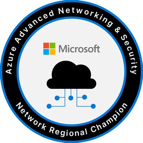 Azure Advanced Networking And Security Regional Network Champion Badge Credly
