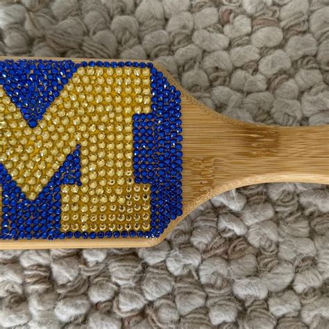 Bedazzled Hair Brush Etsy