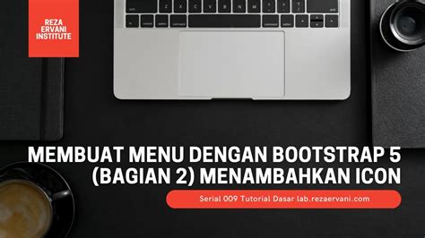 009 Membuat Menu Dengan Bootstrap 5 Bagian 2 Menambahkan Icon Youtube