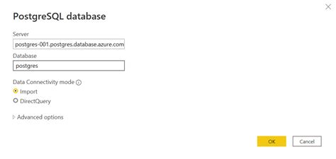 Reporting Data From Azure Database For Postgresql Using Power Bi