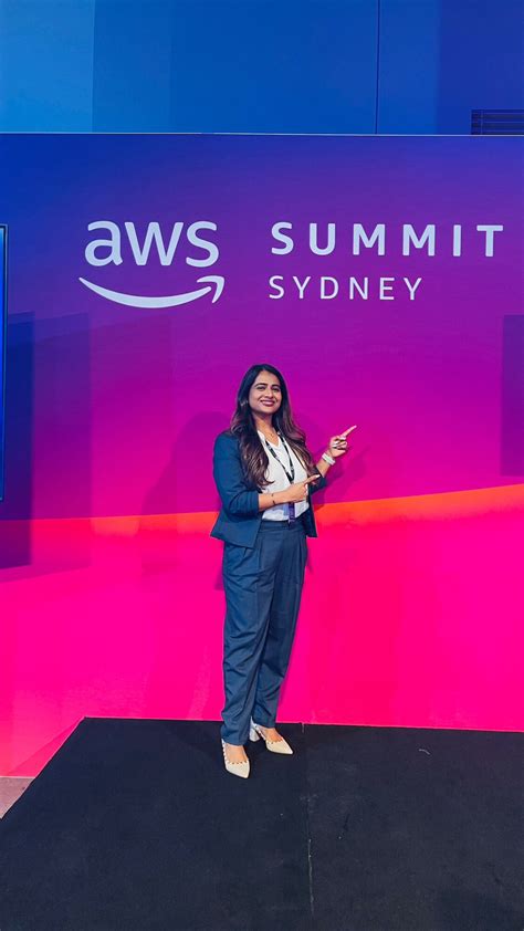 Roopa Venkatesh On Linkedin Awssummitsydney