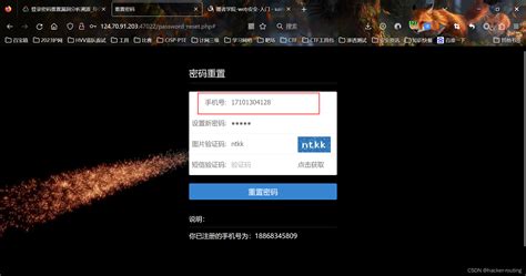墨者学院——登录密码重置漏洞分析溯源 csdn博客