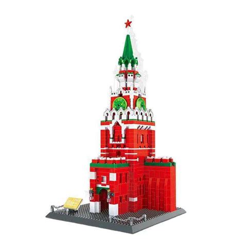 Ts Russian Kremlin Model Building Blocks Assemble Bricks Diy Toys Russian Kremlin Model And