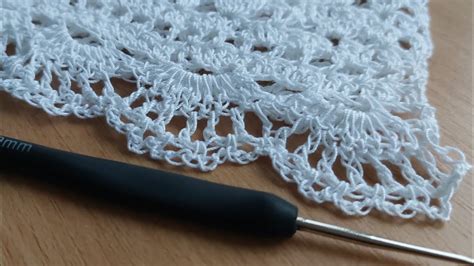 🍒 Красивая кайма для маечки 🍒Маечка крючком Часть 6🍊 Youtube