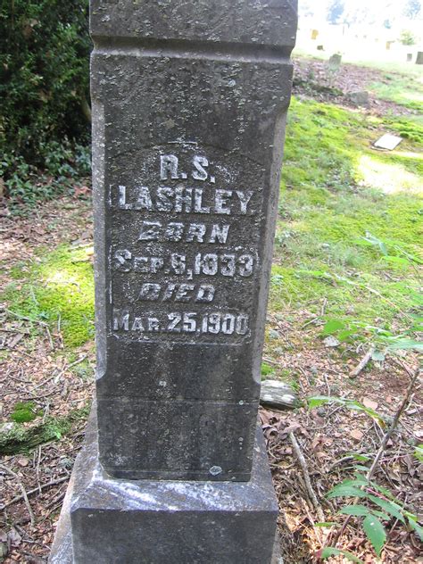 Robert Samuel Lashley 1833 1900 Find A Grave Memorial