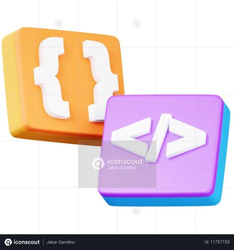Code Brackets 3d Icon Free Download User Interface 3d Icons Iconscout