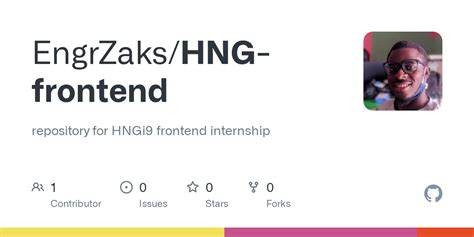 github engrzaks hng frontend repository for hngi9 frontend internship
