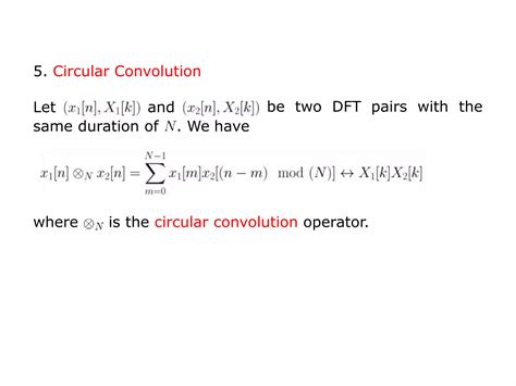 Discrete Fourier Transform Pptx