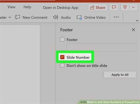 How To Add Slide Numbers In PowerPoint 5 Steps With Pictures