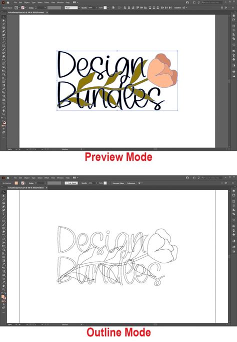 Intertwine Text In Illustrator In 5 Steps Design Bundles