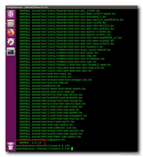 【linux 内核】编译 linux 内核 ⑦ 安装内核模块 安装内核 重启系统 查看当前内核版本 linux安装
