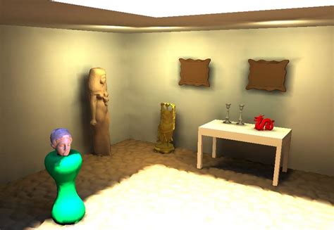 Face Cluster Radiosity Solution Computed In Only 3 Minutes For A