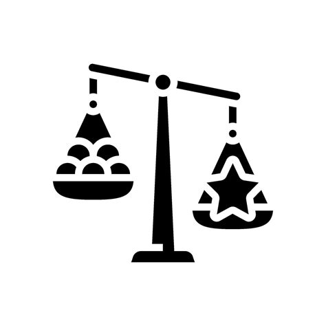 Quality Over Quantity Minimalism Glyph Icon Illustration 42815130