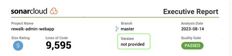 Sonarprojectversion Not Working From Sonar Scanner With Bitegarden