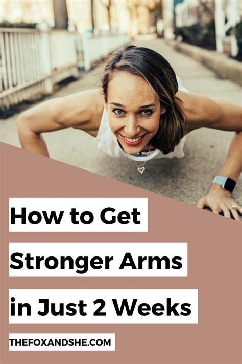 Try This Easy Trick Get Stronger Arms In Weeks Easy Workouts Fitness Tips Arm Workout