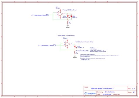 Voltage To Current Linearly Oshwlab