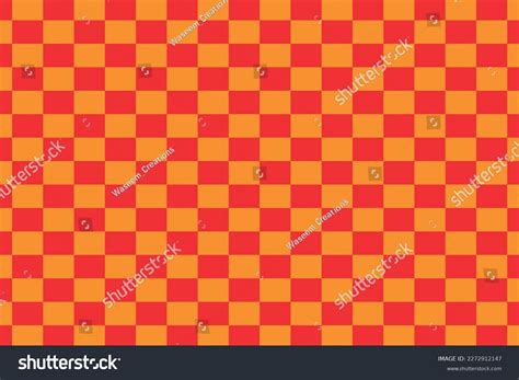Red Orange Rectangle Chess Board Vector Stock Vector Royalty Free