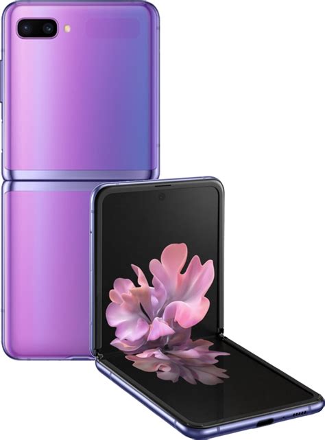 Foto Mobiln Telefon Samsung Galaxy Z Flip Sm F F Gb Mirror Purple Zbozi Cz