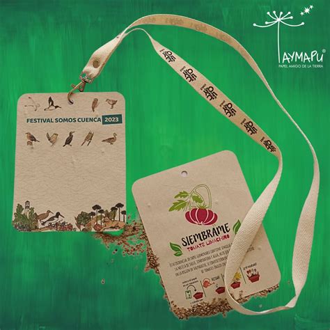 Credenciales Germinables Personalizadas Personaliza Y Siembra Impacto