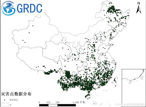 2013 2020年中国热异常点数据 Csdn博客