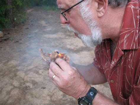 Sensible Survival Making A Fire With Flint And Steel