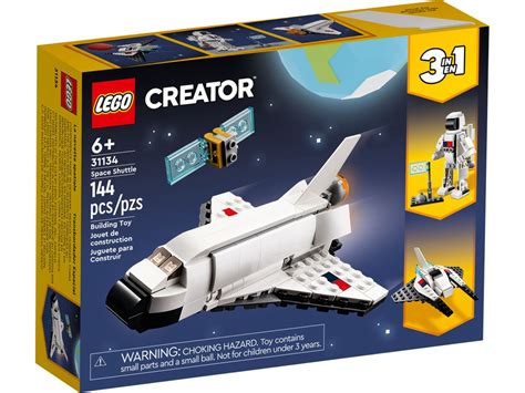 Лего Creator 3-in-1 серия, LEGO Конструктор, лего 31134 Space Shuttle ...