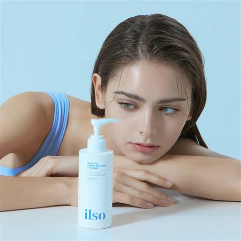 Ilso Sensitive Bubble Relaxing Cleanser Pinkland