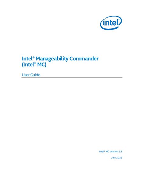 Intel Device Database