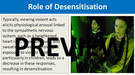 Desensitisation Disinhibition Cognitive Priming Aqa A Level