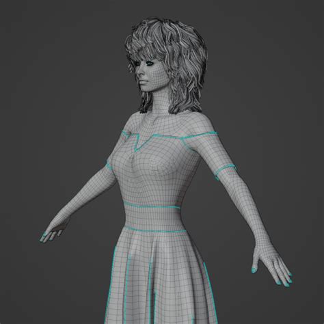 Rosita Realistic Character 3d Model In Woman 3dexport