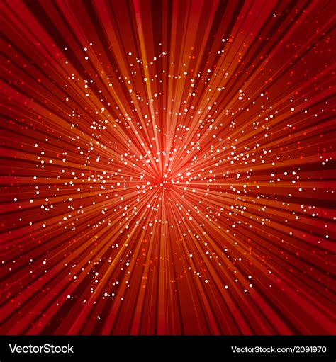 Exploding Red Background