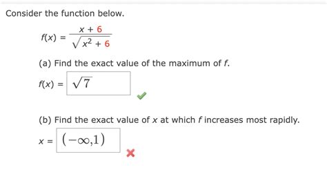 solved consider the function below f x x2 6x 6 a find