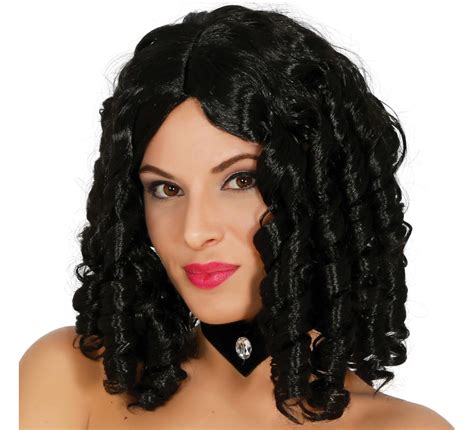 Perücke Lange Locken Brünette