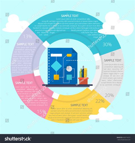 Flowchart Logic Infographic Stock Vector Royalty Free 650714572 Shutterstock