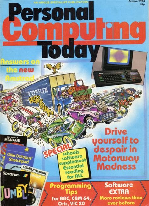 Personal Computing Today October 1984 Magazine Computing History