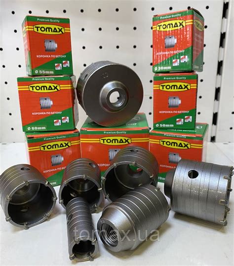 Коронка по бетону 35мм без хвостовика TOMAX (ID#1415214830), цена: 131 ...