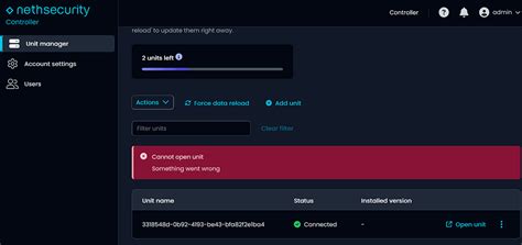 Nethsecurity Controller Doesnt Work When The Nethsec Web Interface Is