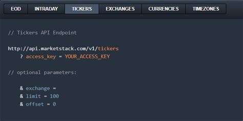 give your visitors stock information with marketstack api