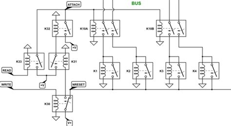 Spdt Relay Sr Latch How To Scale Up From 1 Bit To Two Bits With The Least Amount Of Relays